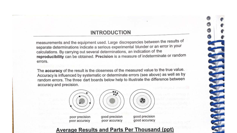Measurements and Equipment: Precision, Accuracy, and Calculations - Studocu