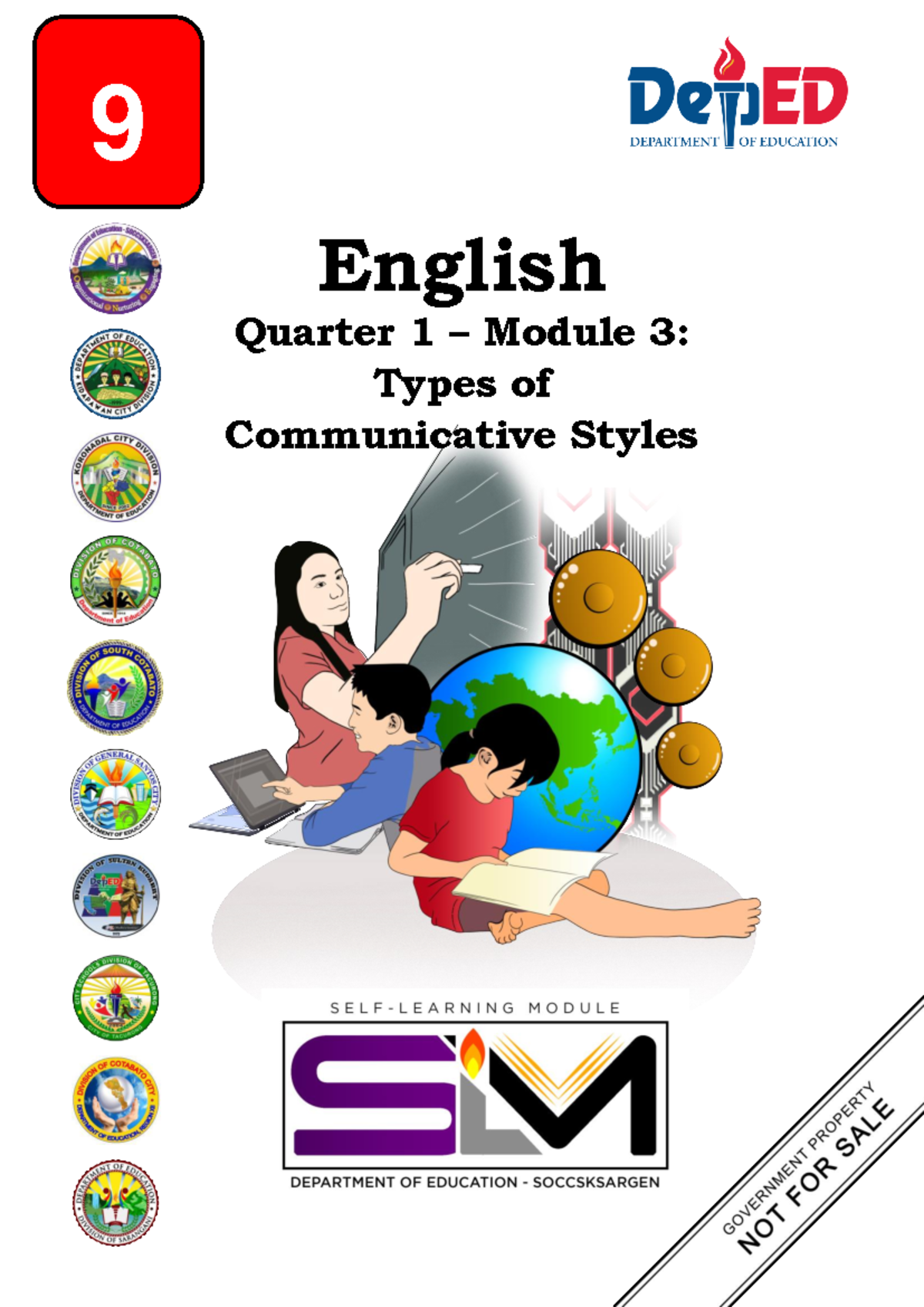 English 9 Q1 Mod3: Understanding Types of Communicative Styles - Studocu