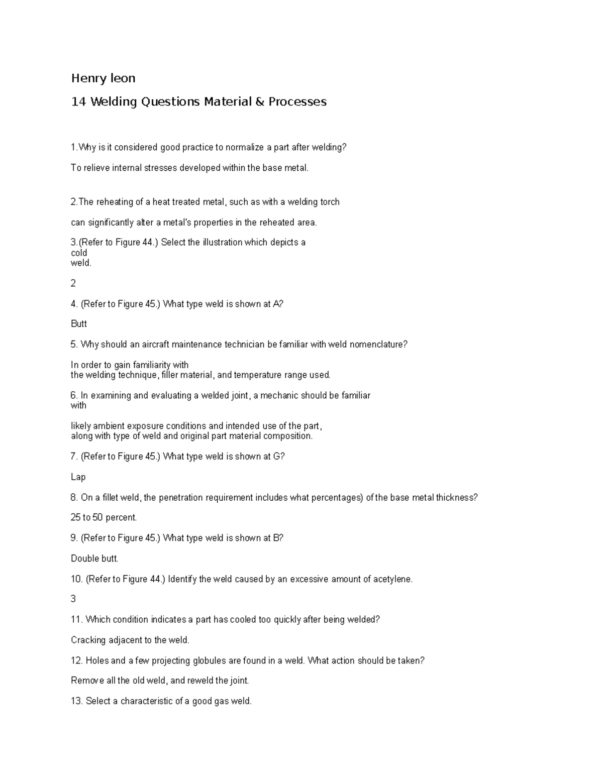 Welding Techniques: 14 Questions on Materials & Processes (WELD 101 ...