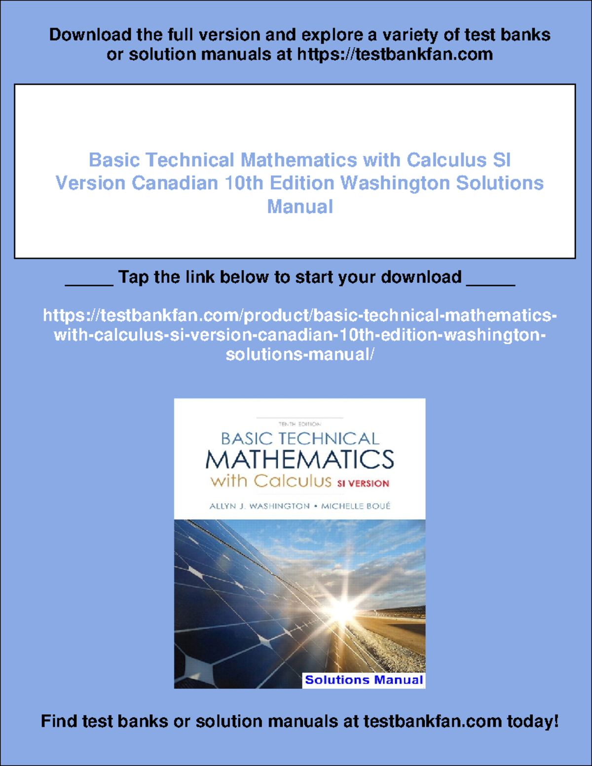 10969 - Basic technical mathematics with calculus si version canadian ...