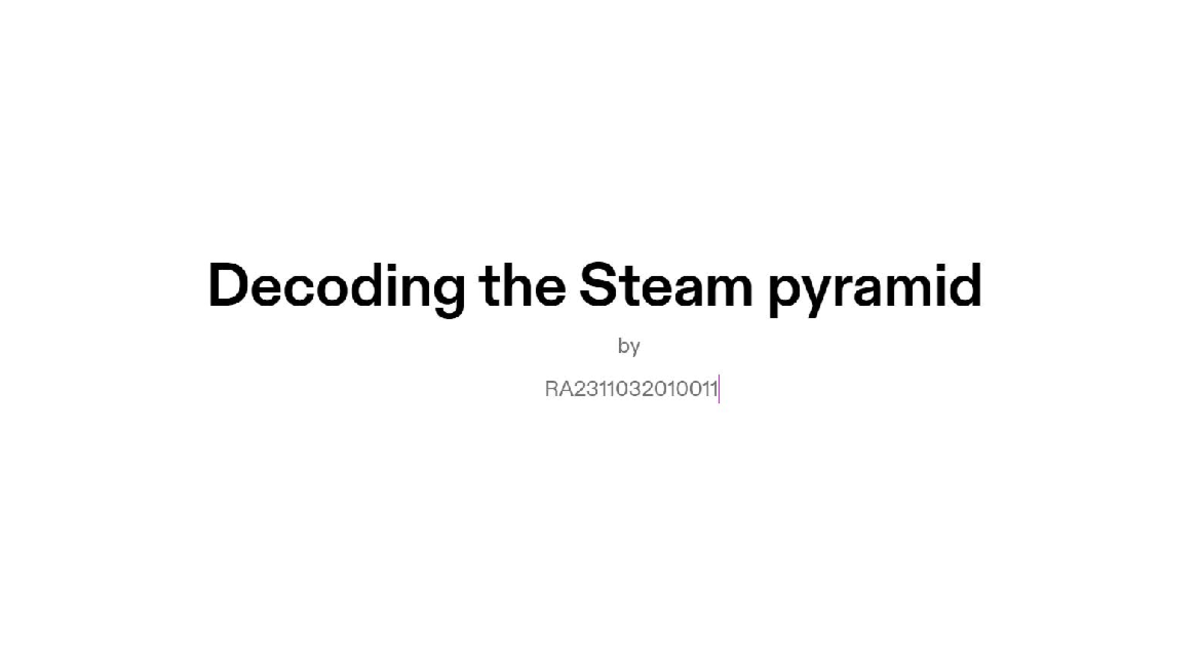 Steam pyramid - ... - Philosophy of Engineering - Studocu
