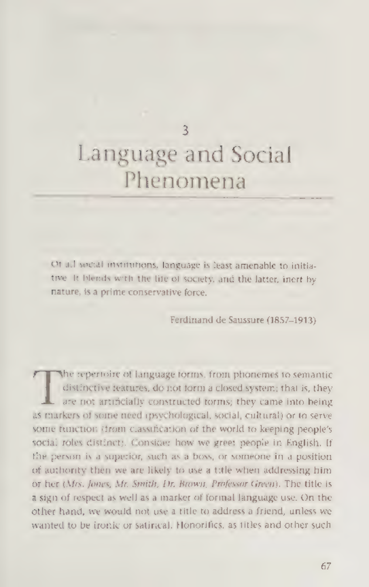 Linguistic Anthropology: Language and Social Phenomena (Quiz 4 Review ...