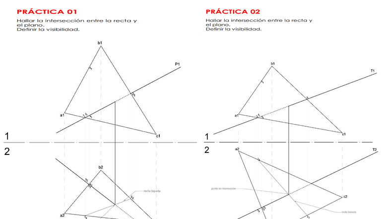 Intersecciones entre Rectas y Planos (PA4) - Studocu