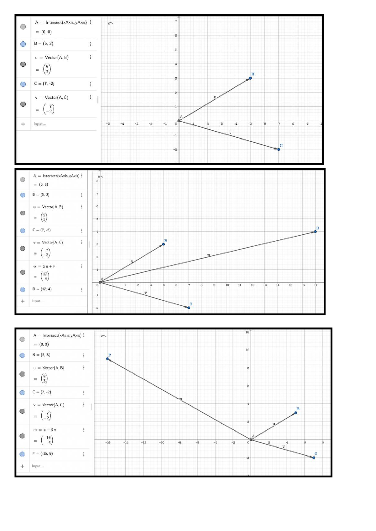 Vectors: Intersecting Axes and Vector Calculations - Studocu