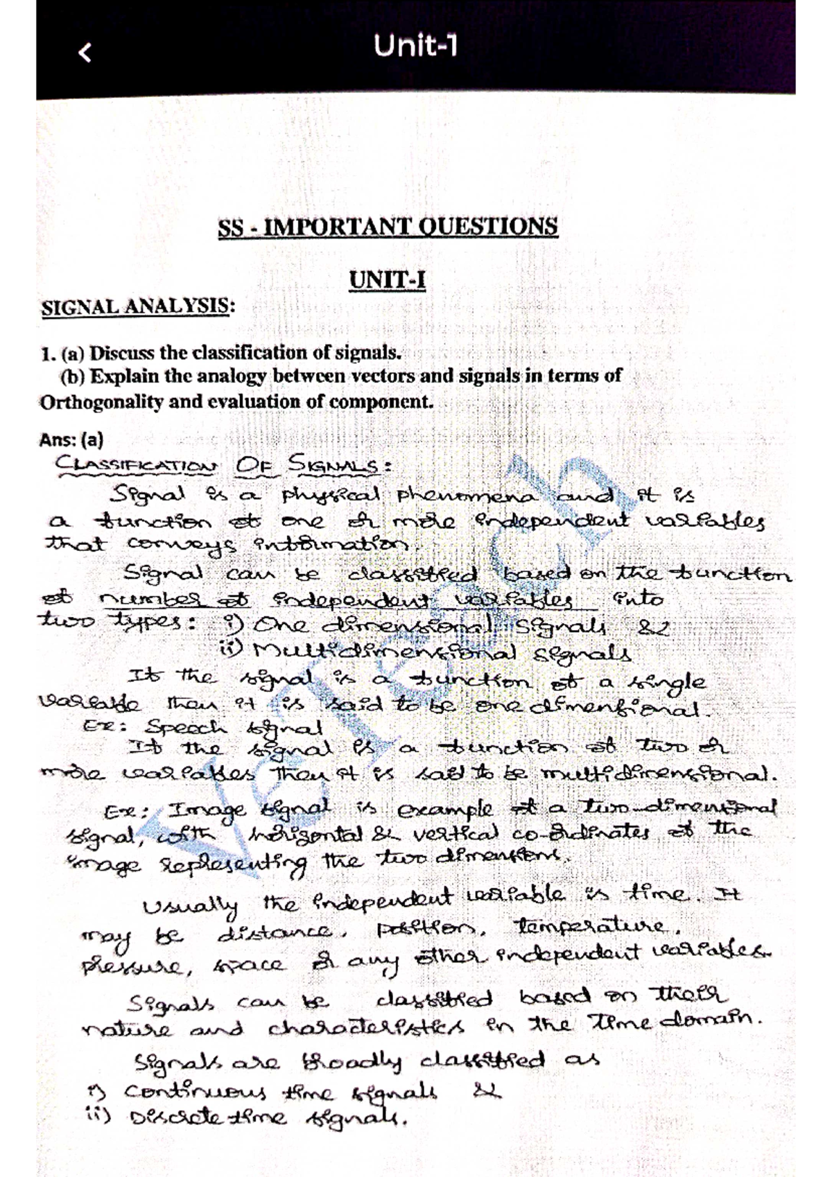 SS Material Notes for Exam Preparation - Studocu