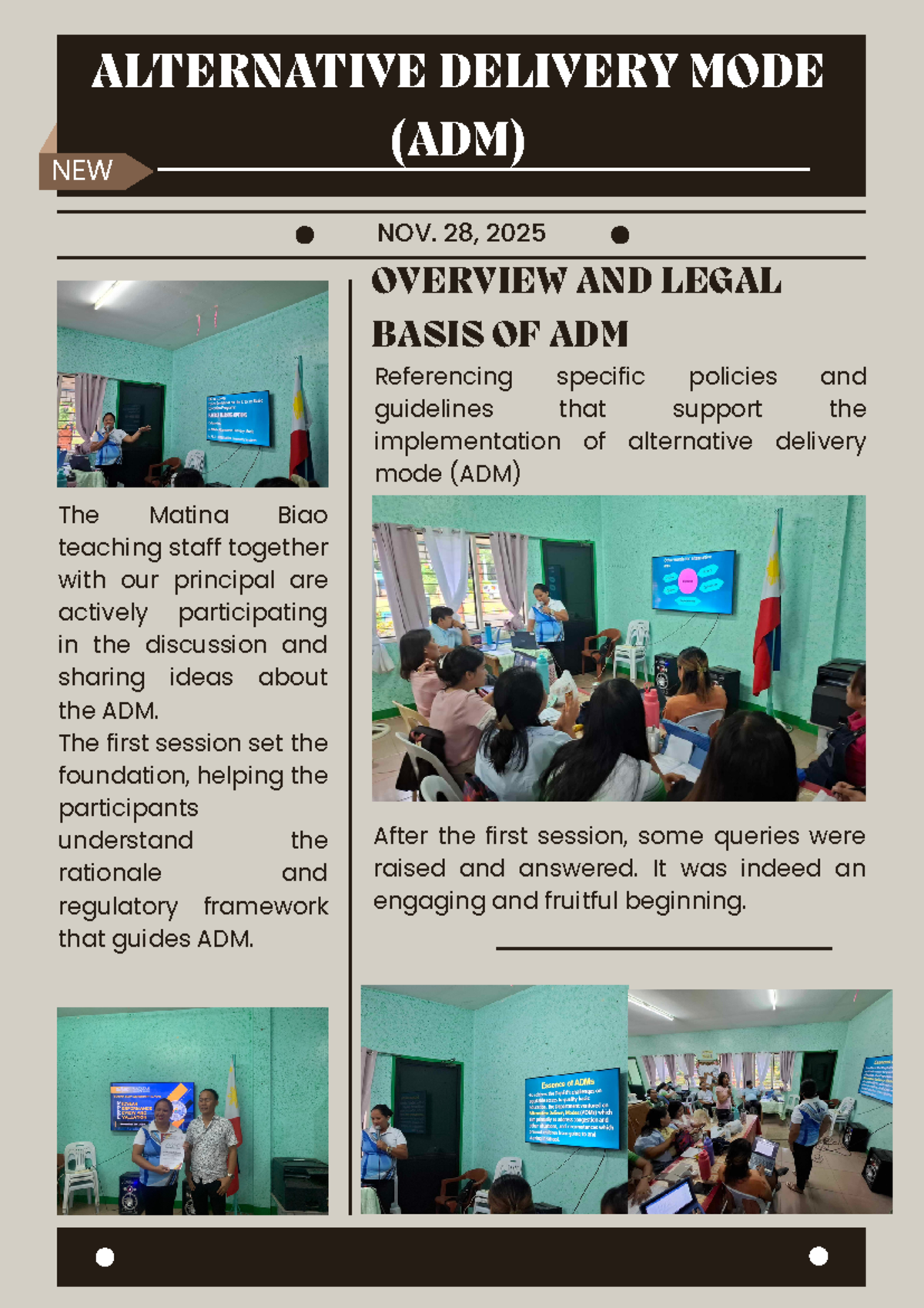 ADM Overview: Alternative Delivery Mode & Flexible Learning Options ...