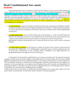 Plan détaillé art. 16 DDHC - Commentaire de l’article 16 DDHC ...