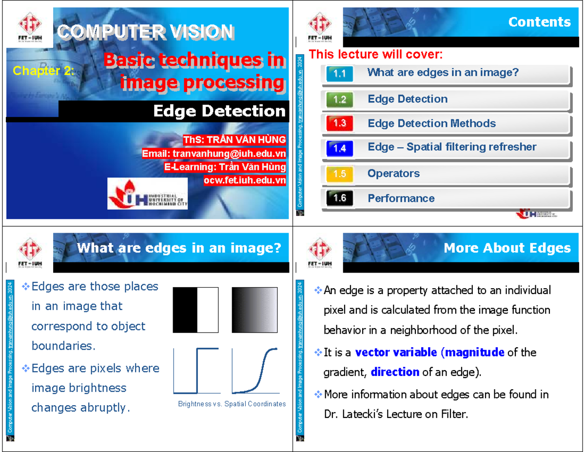 Chapter 2: CV Techniques in Image Processing - Edge Detection Methods ...