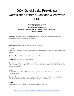 Quickbooks Notes for Ch. 1-4 - QuickBooks Notes (Ch. 1-4) Chapter 1 ...