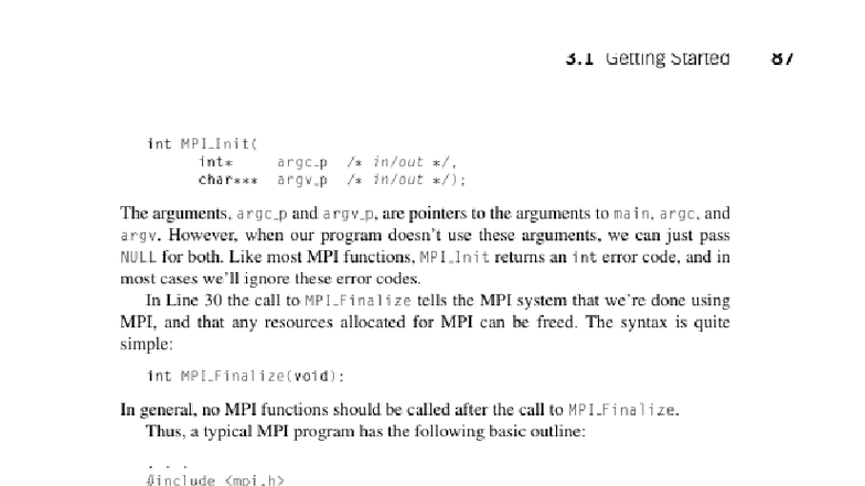 MPI Basics: Understanding MPI_Init and Communicators - Studocu