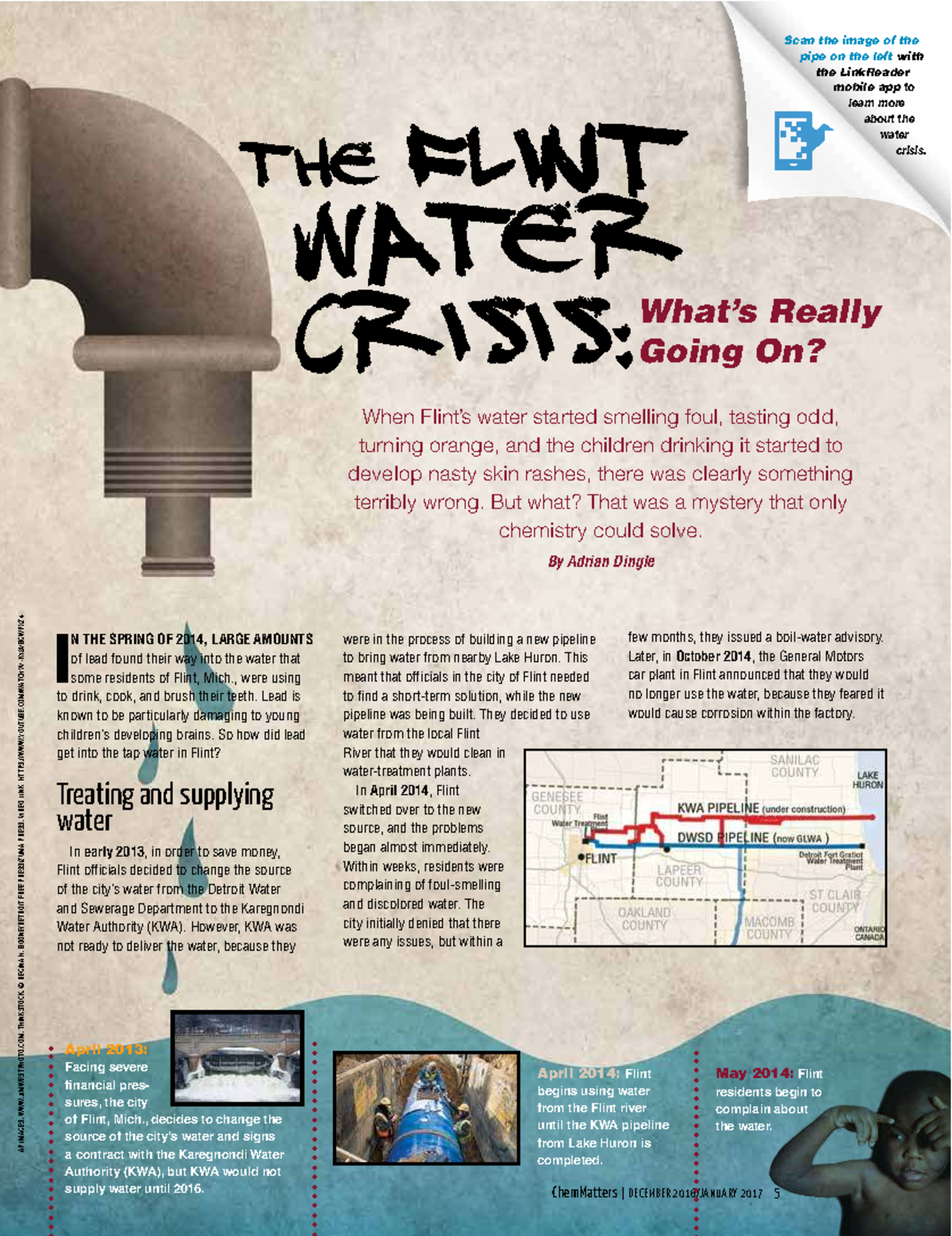 ChemMatters Dec 2016: The Flint Water Crisis Explained - Studocu