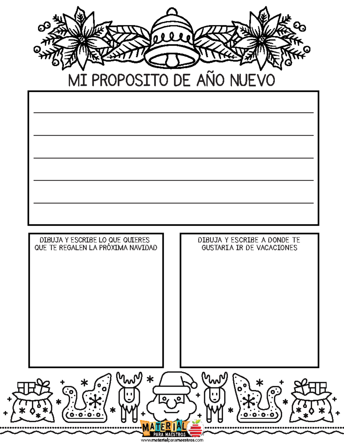 Actividades para el regreso a clases de Navidad - MI PROPOSITO DE AÑO ...