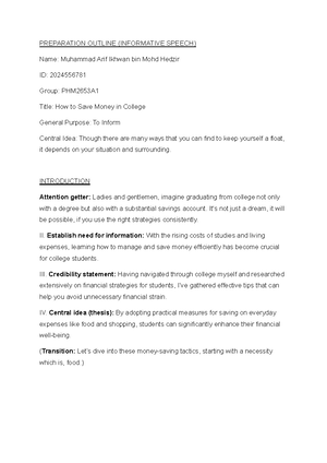 SOPL & SOFP Format in ACC106 - STATEMENT OF PROFIT OR LOSS FOR THE YEAR ...