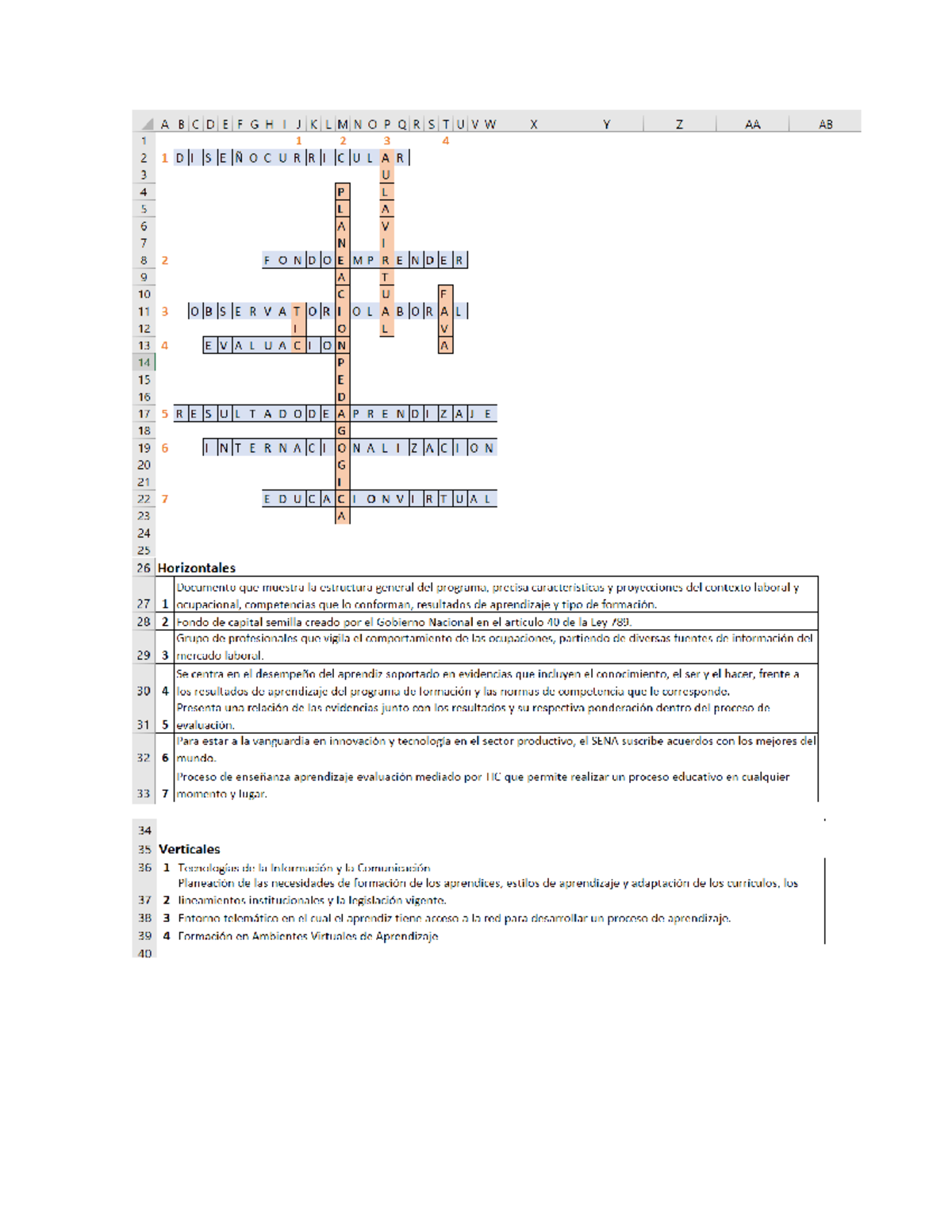 Anexo Crucigrama AA3-EV01 - Analisis Y Desarrollo De Software - Studocu