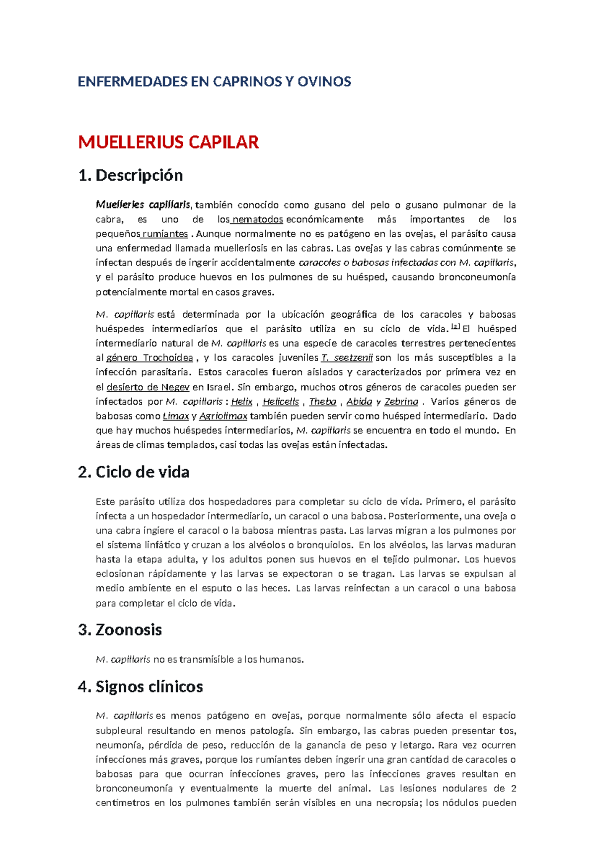 Enfermedades EN Caprinos Y Ovinos - ENFERMEDADES EN CAPRINOS Y OVINOS ...