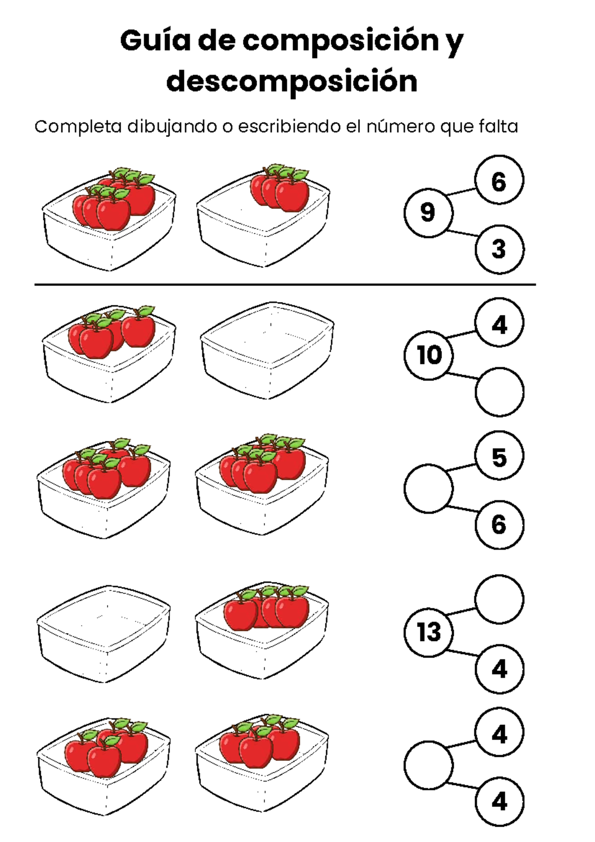 Guía de composición y descomposición - nivelacion matematicas - Guía de ...