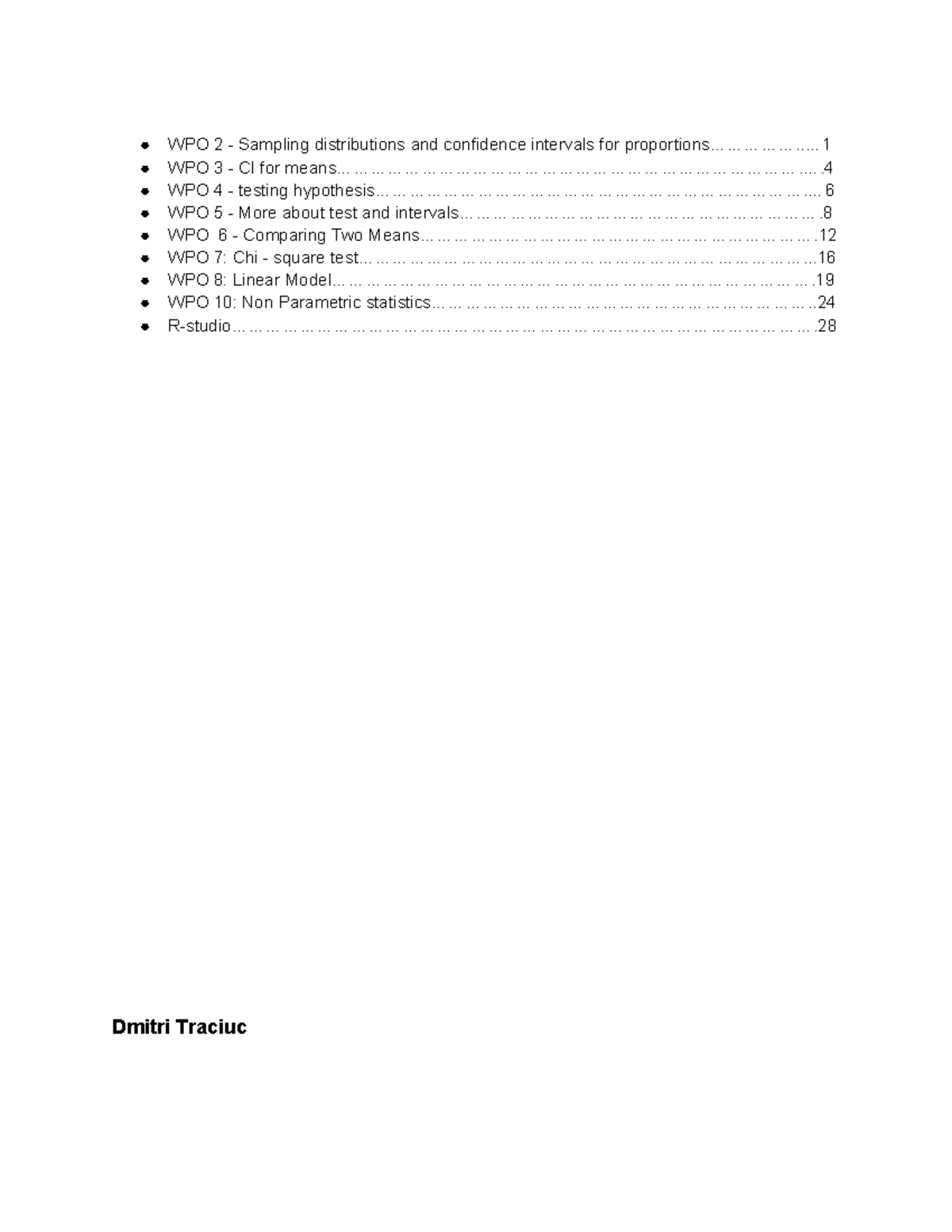 Statistics 2 Lecture Notes: Key Concepts and Techniques - Studocu