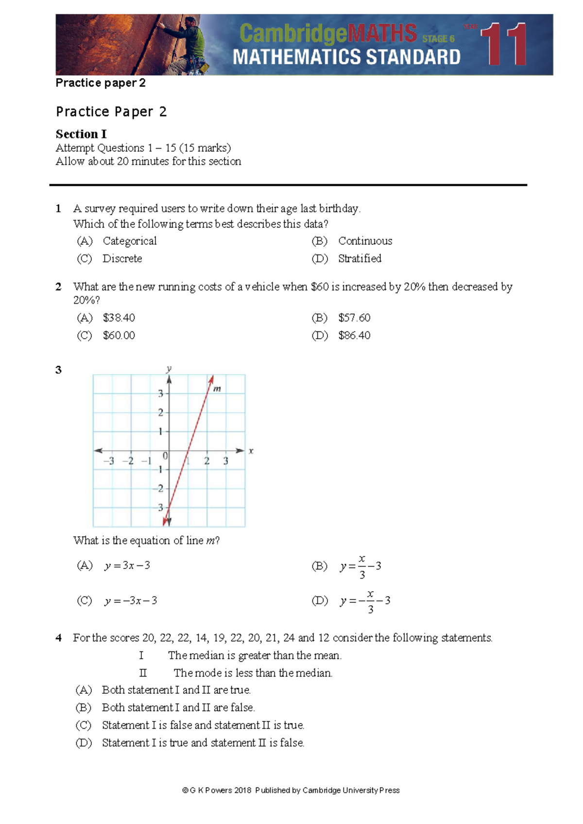 Practice Paper 2: Comprehensive Review Questions and Solutions - Studocu