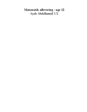 Formelsamling Matematik B stx 2018 - Matematisk formelsamling stx B-niveau maj 2018 Denne udgave ...