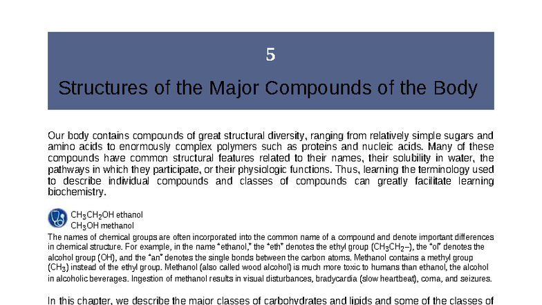 Biochemical Principles of Fatty Acids and Carbohydrates: A Study Guide ...