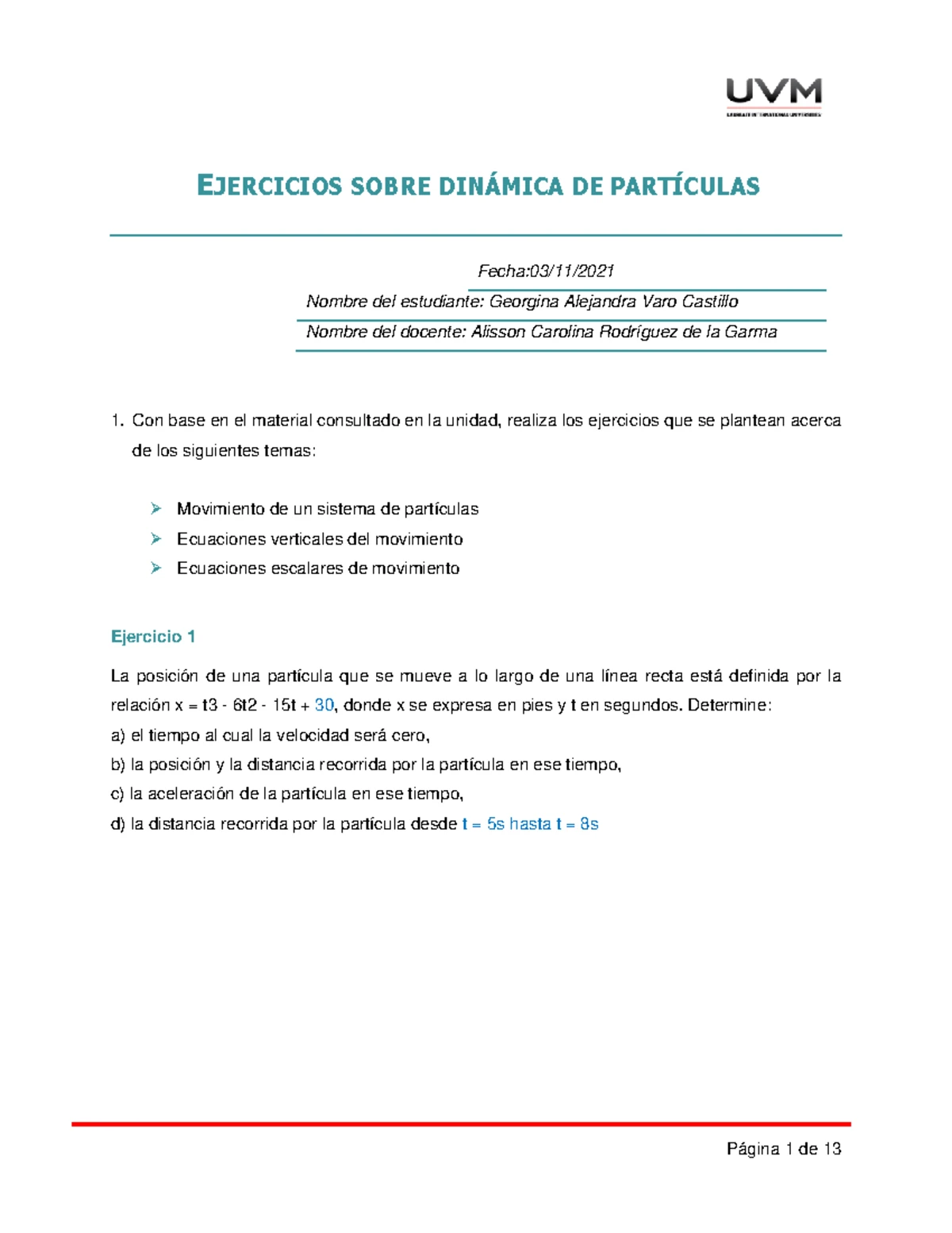 Ejercicios de Dinámica Estructural - A11 RCCC - Studocu