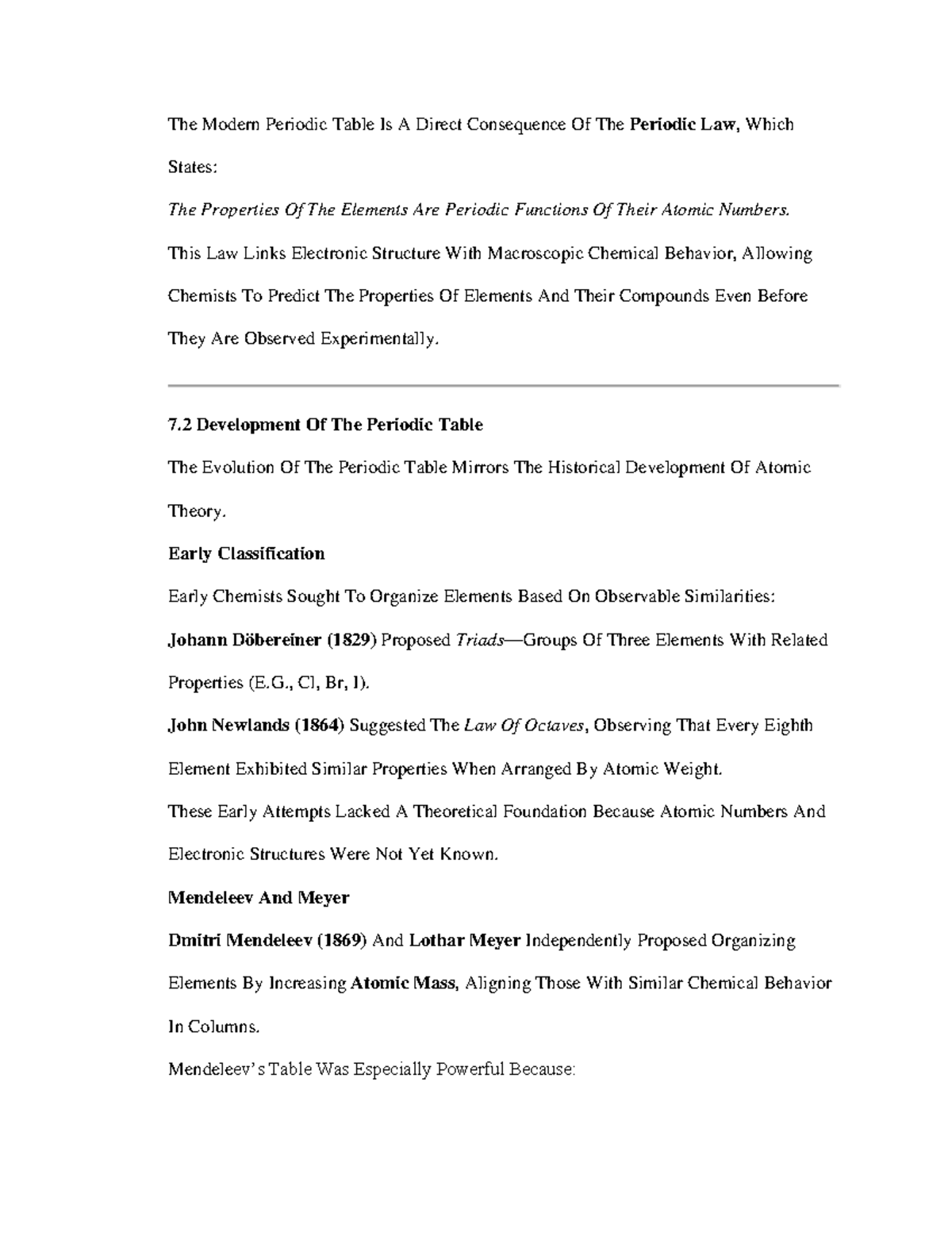 Chemistry The Central Science (33): Evolution of the Periodic Table ...