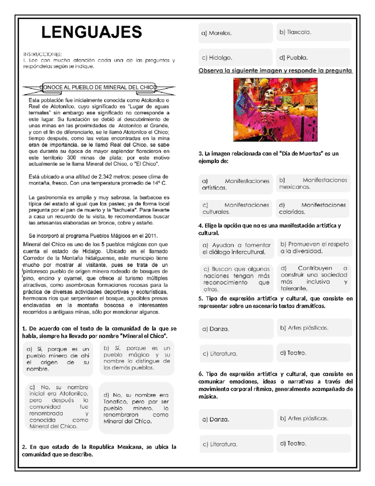 Examen Tercer Trimestre Quinto Grado 2026: Preguntas y Respuestas - Studocu