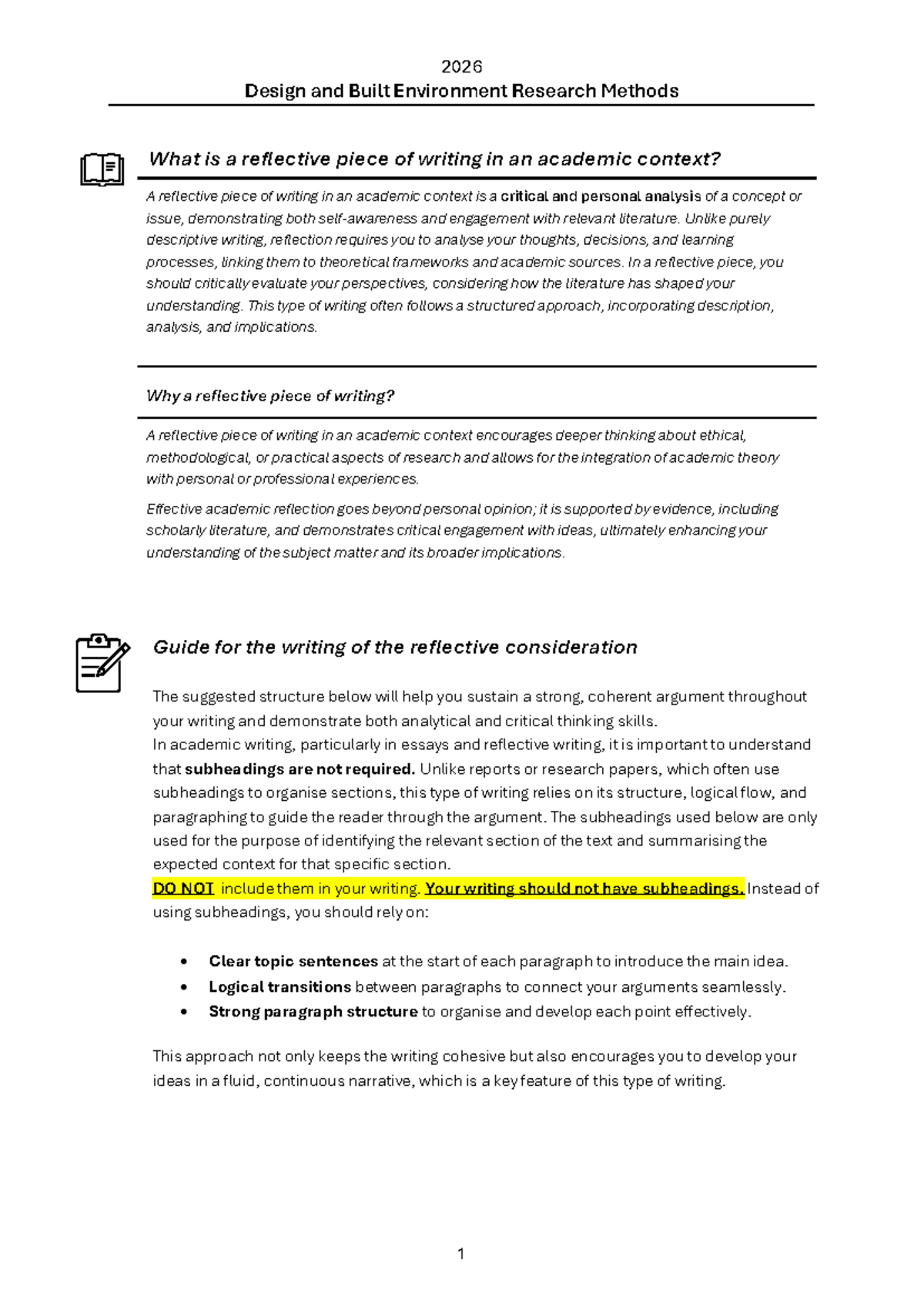 URDE6006 Ass3 Writing a Reflective Piece: A Guide to Ethical Analysis ...