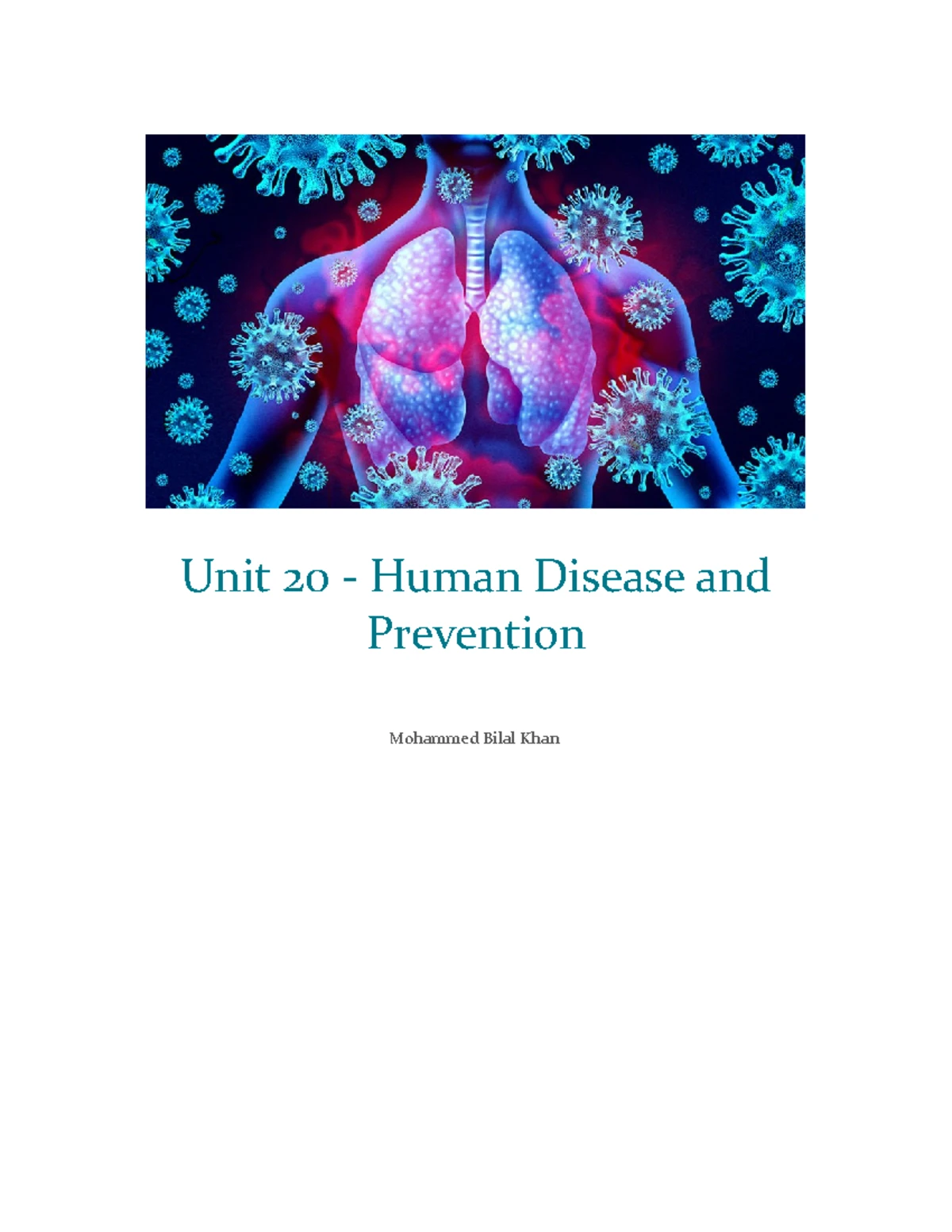 Unit 14: Infection & Immunity - Key Concepts in Biological Science ...