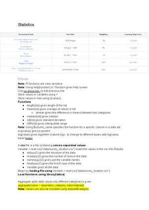 STAT1201 exam formula sheet - Semester One Examinations, 2024 STAT ...