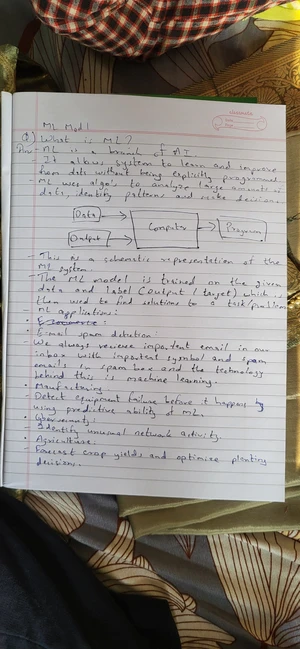 ML - Key Concepts & Questions for Viva Preparation - Studocu