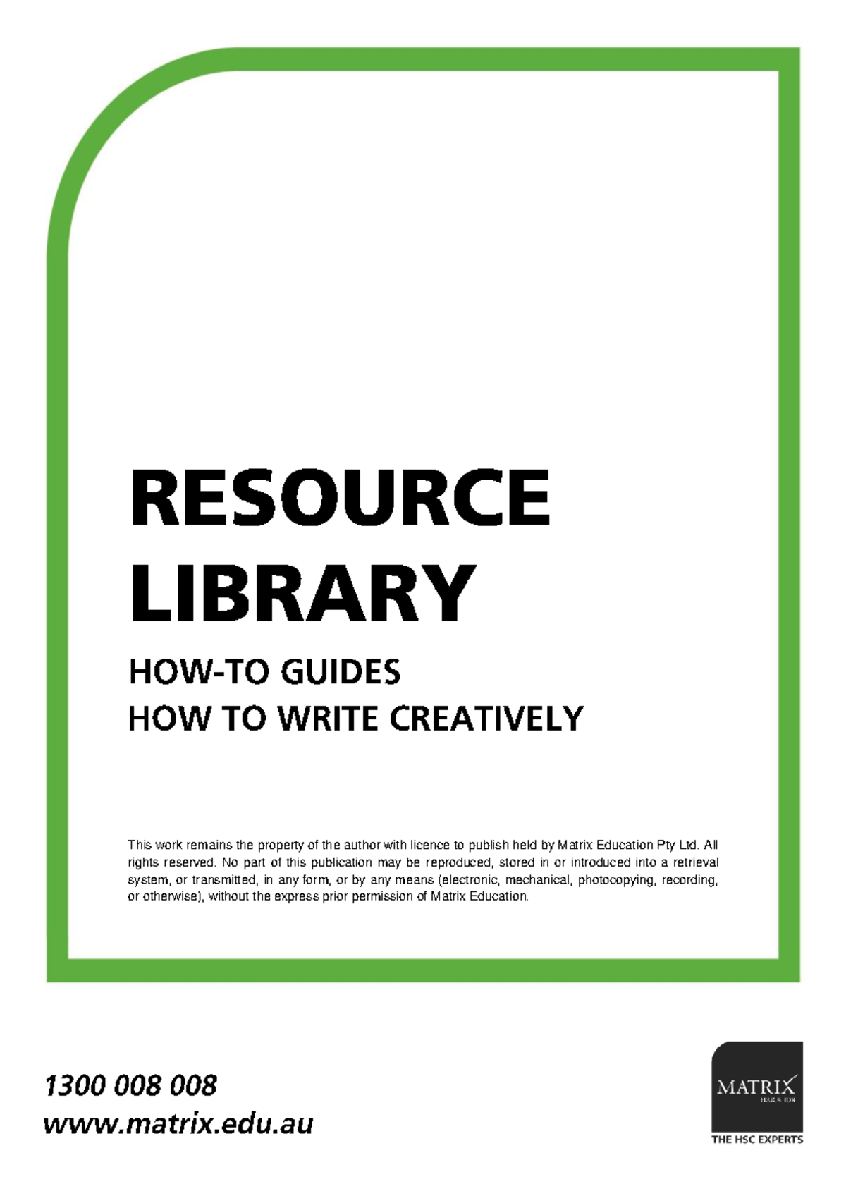 YEAR 12 ADVANCED CREATIVE WRITING: A Comprehensive Guide - Studocu