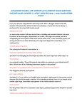 American Red Cross (BLS) Final Exam Questions & Answers Guide - Studocu