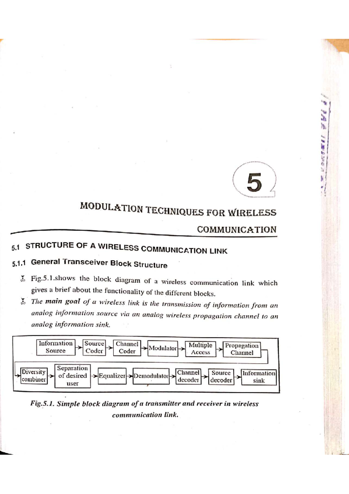 WSN UNIT-3: Modulation Techniques in Wireless Communication - Studocu