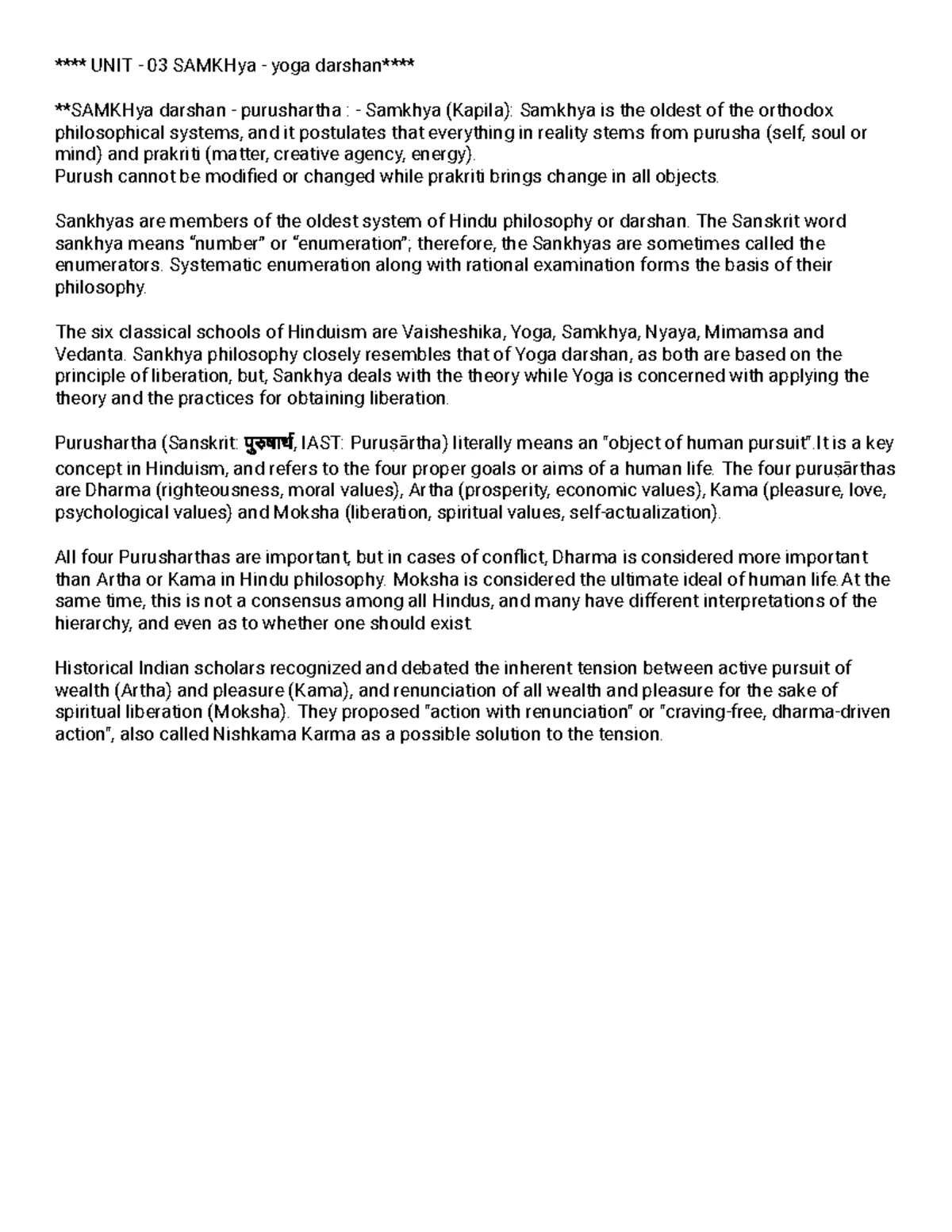 Uhvpe notes pdf - UNIT-I CHAPTER I: Understanding Value Education ...