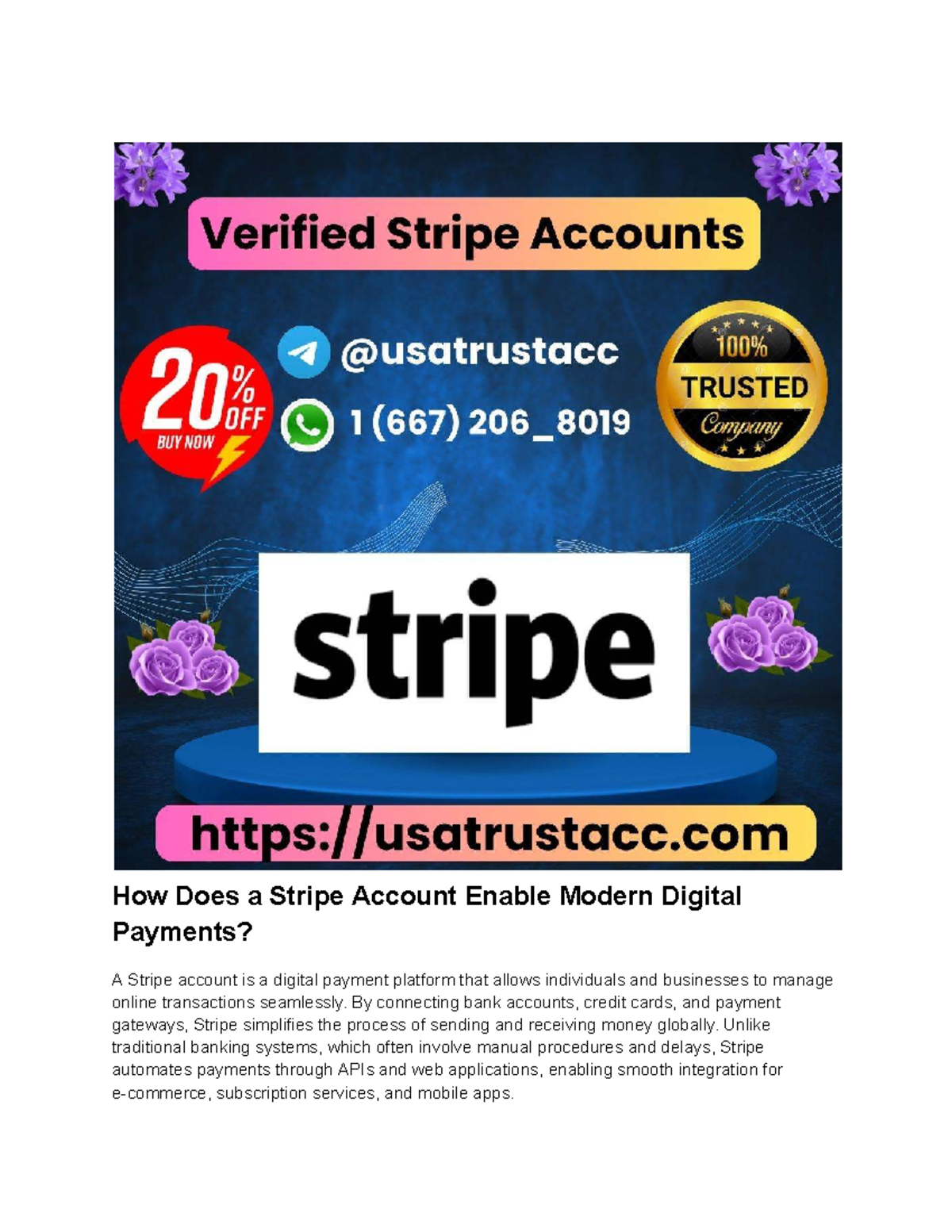 Step-by-Step Guide for Purchasing Verified Stripe Accounts - Studocu