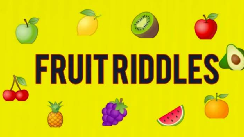AG 6 Fruits Riddles: Eng Reading Cards for Fun Learning - Studocu