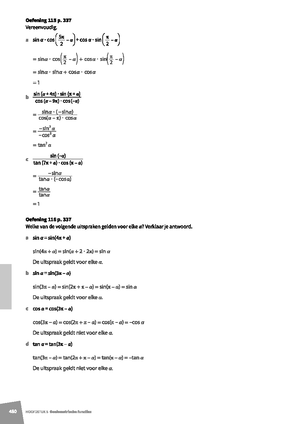 Handleiding handboek - H6 goniometrische cirkel en verwante hoeken ...