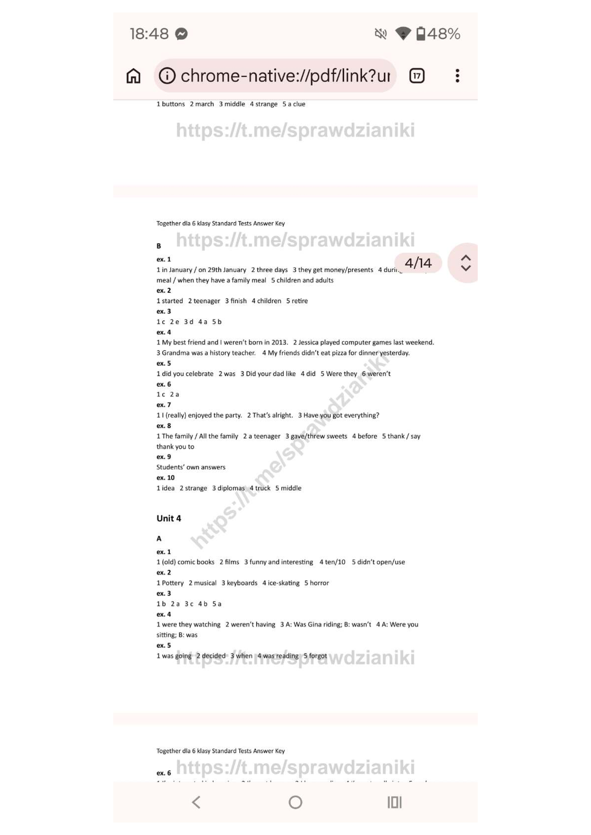 18:48 i 17:1 Standard Tests Answer Key for 6th Grade - Studocu