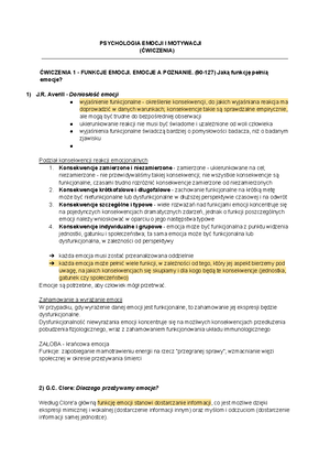 ACL Lista Przymiotnikowa (wydruk i wypełnienie) - ACL Lista ...