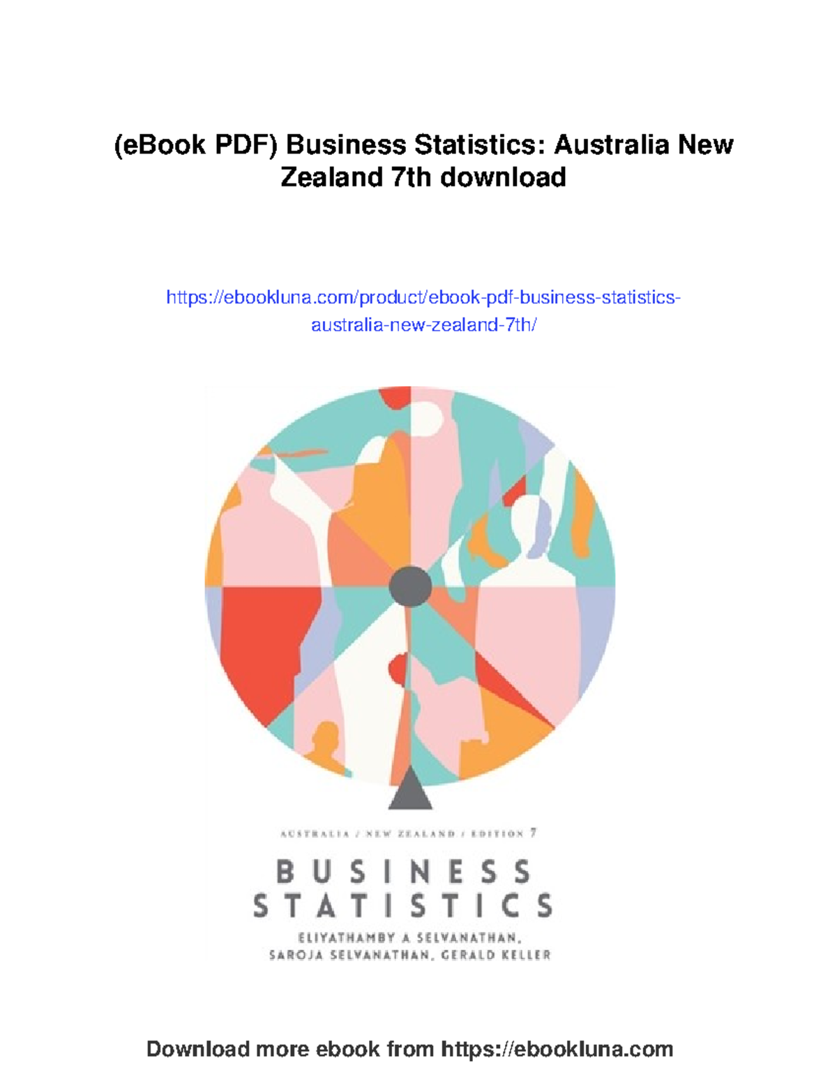 Business Statistics: Australia and New Zealand, 7th Edition Overview ...