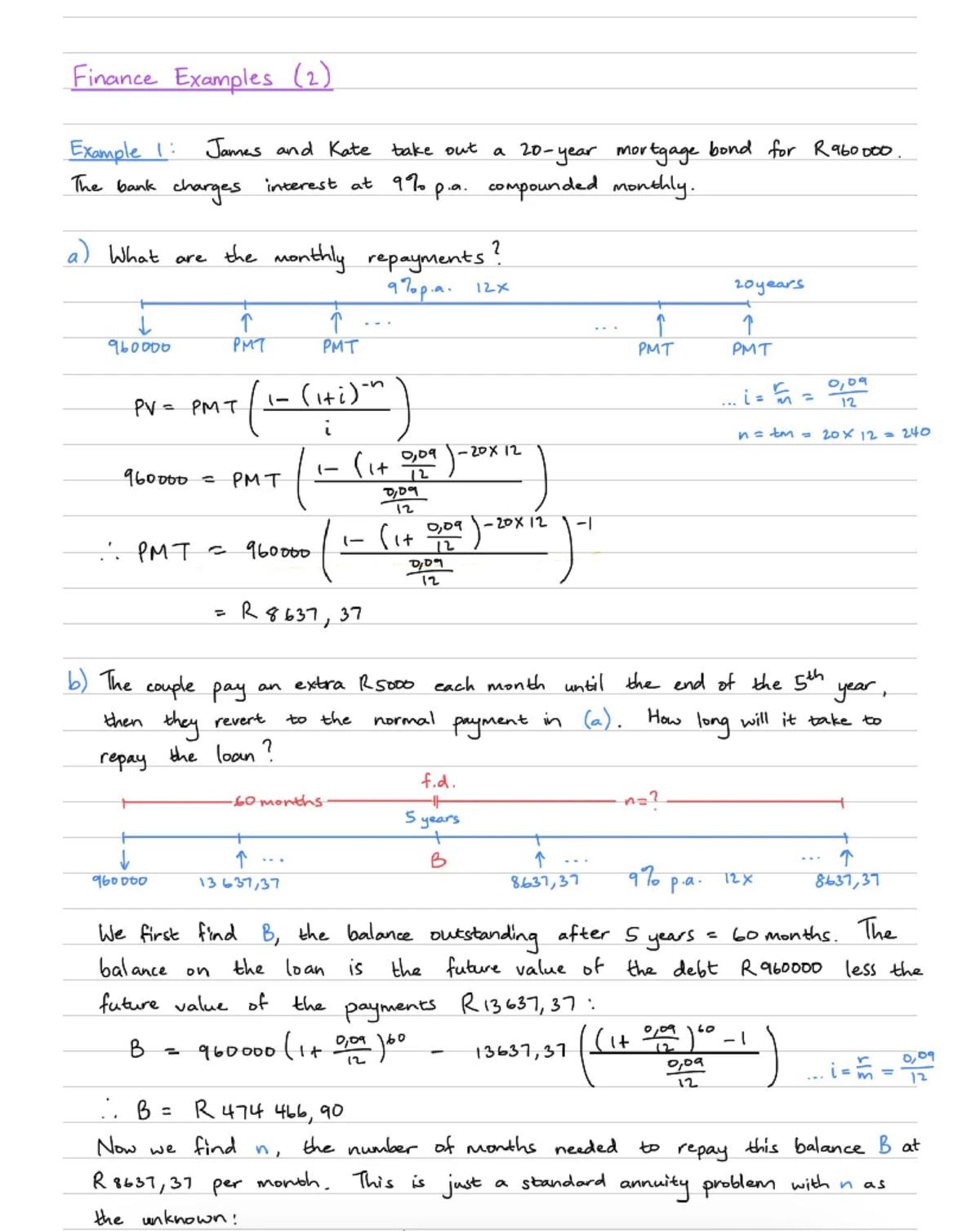 Financial Mathematics: Introduction to Time Value of Money Concepts ...