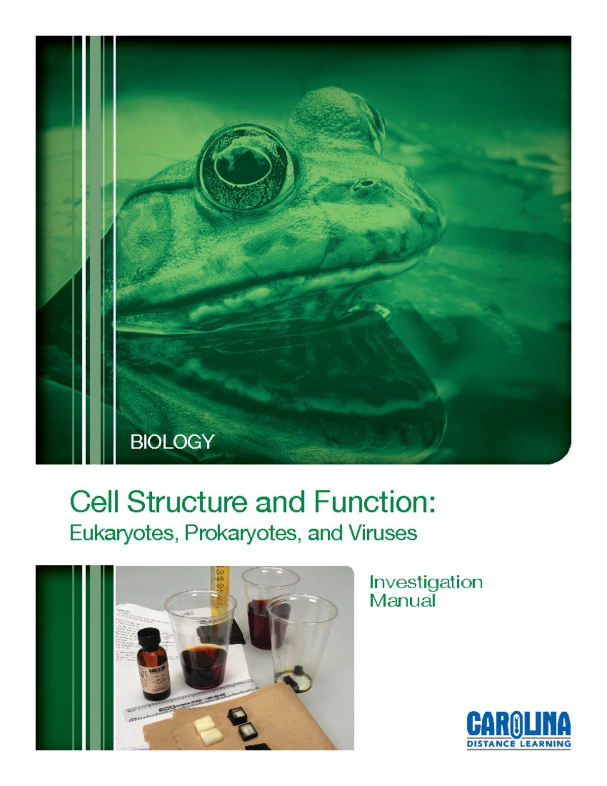 BIO 120L M3 Exploring Cell Structure and Function: A Comprehensive Manual - Studocu