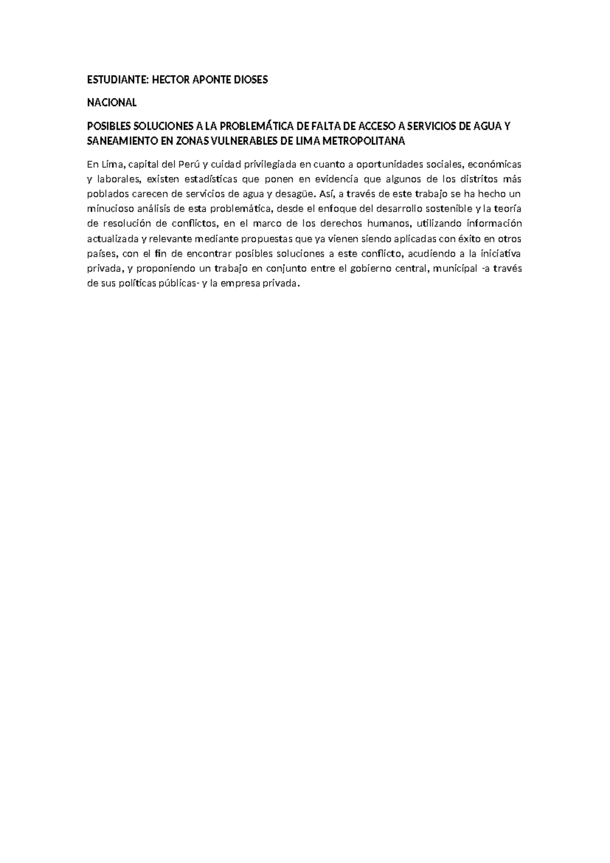 Nivel Nacional- Hector Apontr - ESTUDIANTE: HECTOR APONTE DIOSES ...