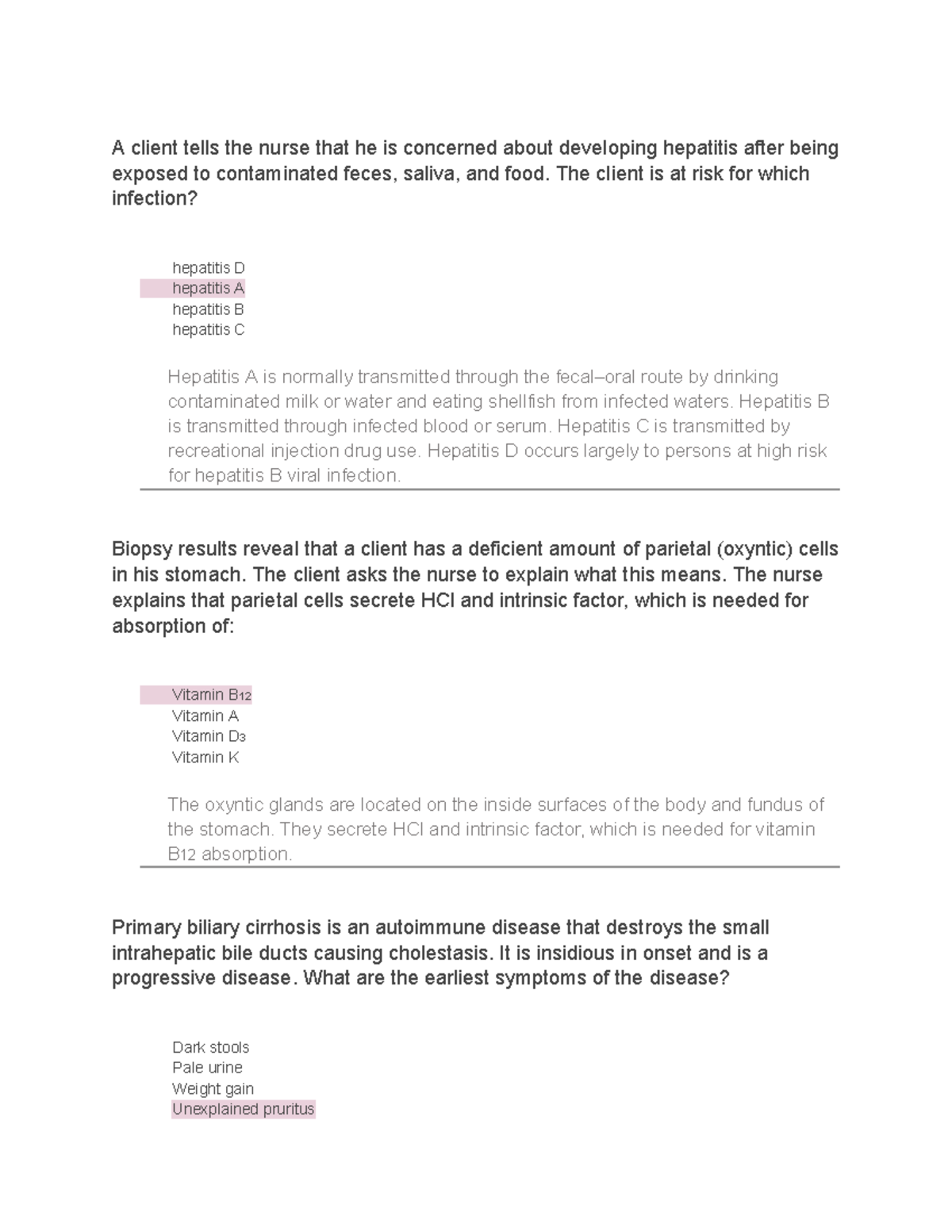 Chapters 36-38: Key Concepts in Gastrointestinal Health and Disease ...