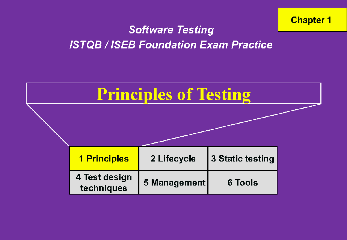 Software Testing ISTQB ISEB Foundation Exam Practice: Principles ...