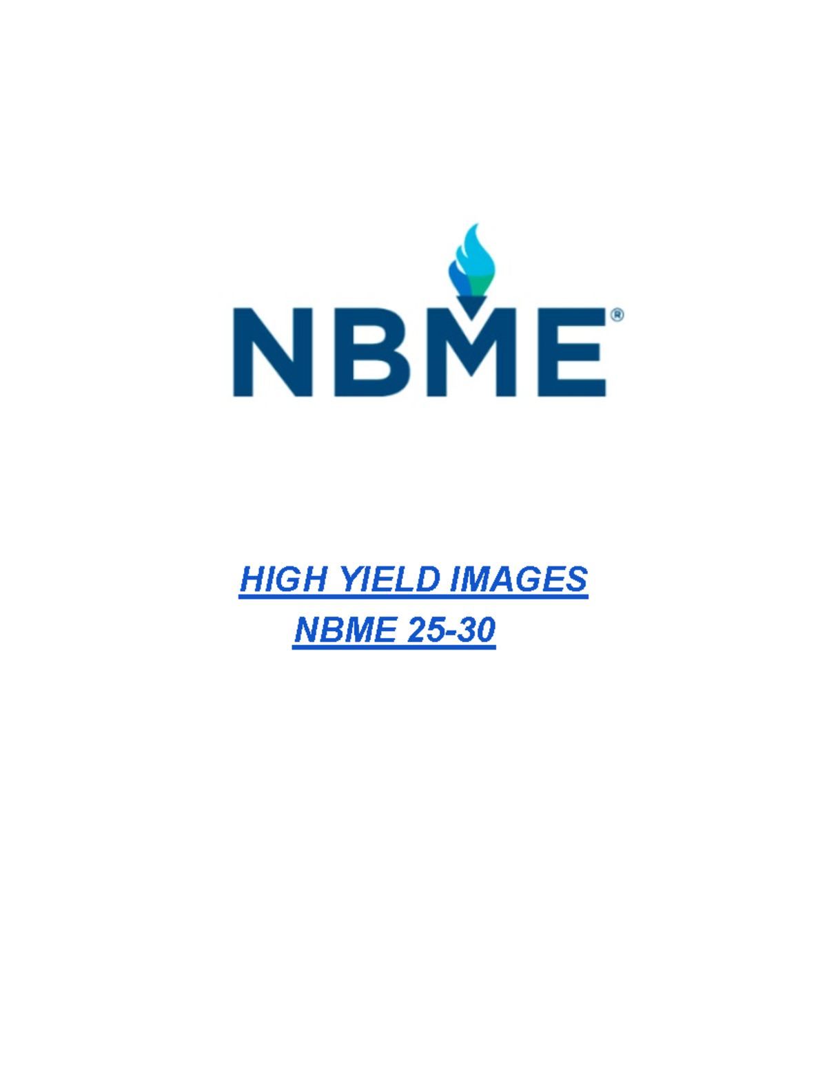Pdf New NBME high-yield images complete - HIGH YIELD IMAGES NBME 25- NBME 25 Given Brain biopsy ...