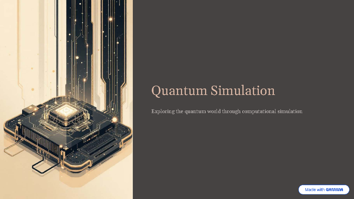 Quantum Simulation Techniques: Insights and Applications in Quantum ...