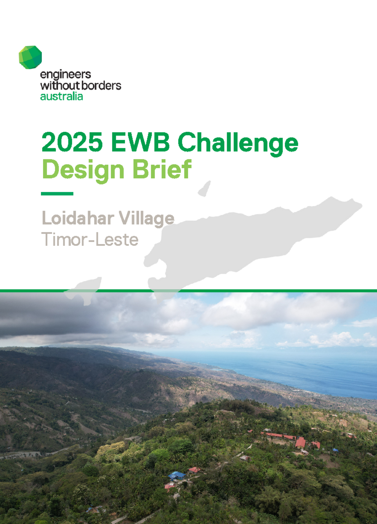 2025 EWB Challenge Design Brief: Addressing Loidahar Village Issues ...