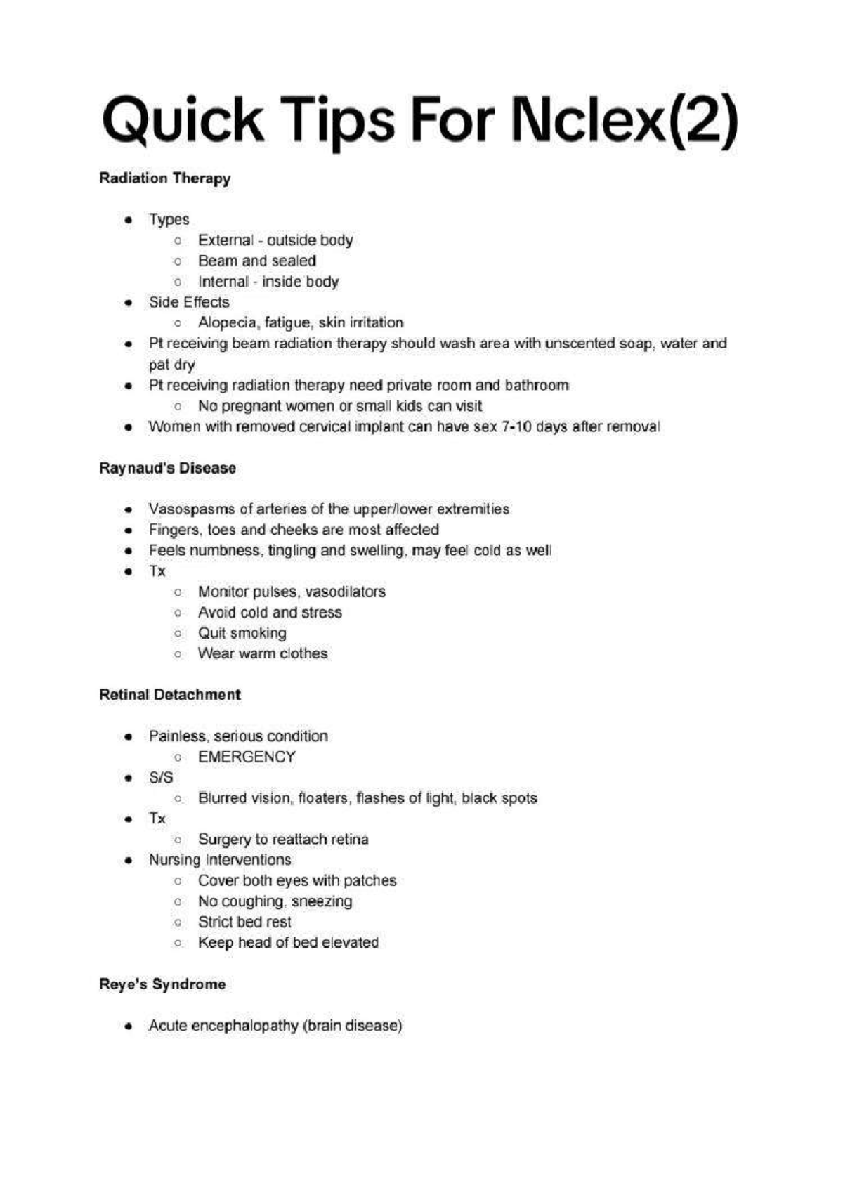 NCLEX Exam Study Guide 2025: Quick Tips for Key Conditions and ...